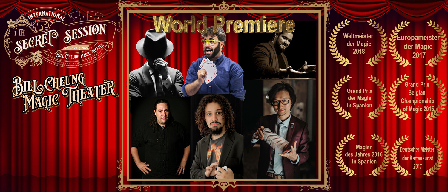 The Secret Session - World Premiere - Bill Cheung Magic Theater, Wiener Neustadt » Bank Austria ...